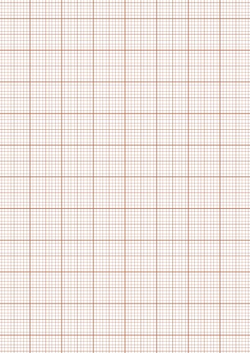 Graph paper printable millimeter grid Royalty Free Vector