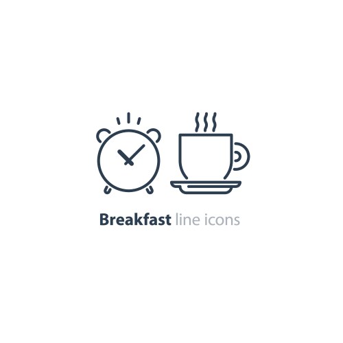 Nest coffee logo icon Royalty Free Vector Image