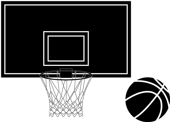 Basketball Net Outline Vector Images (over 1,600)