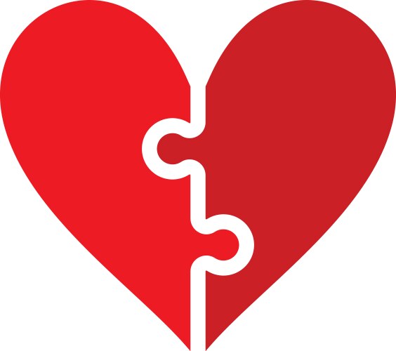 Heart icon Royalty Free Vector Image - VectorStock
