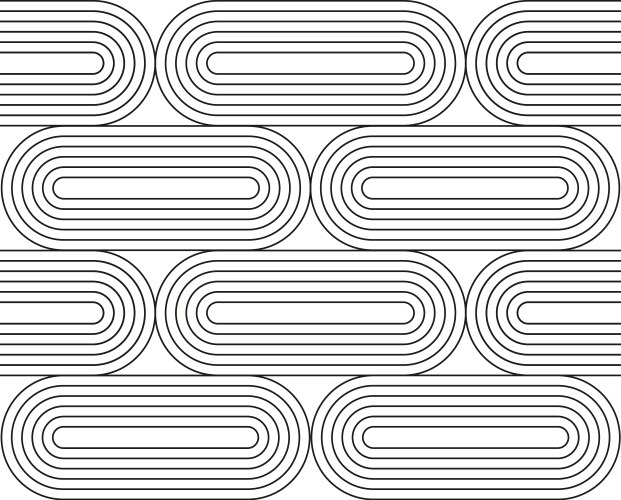 Seamless interlacing lines pattern modern Vector Image