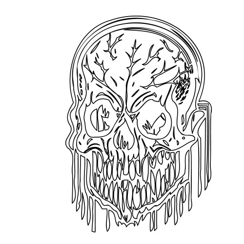 Zombie Outline Vector Images (over 4,400)