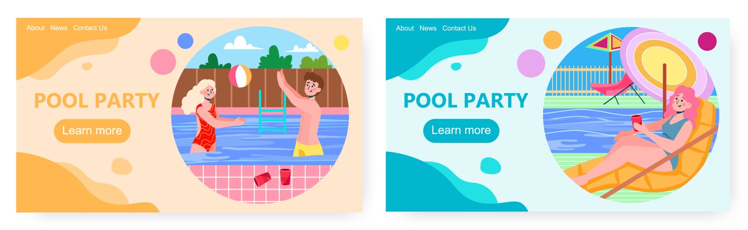 Pool Party Vector Images (over 9,400)