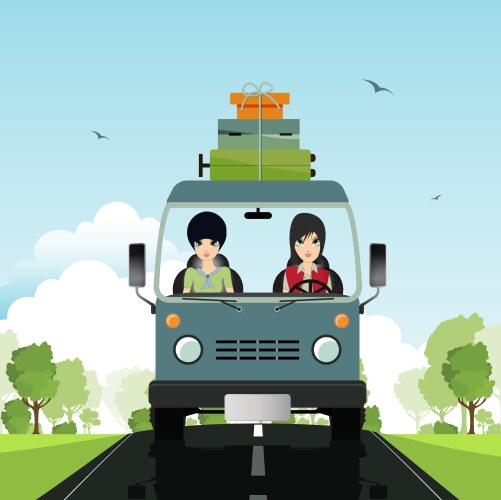 Van Cartoon Vector Images (over 17,000)