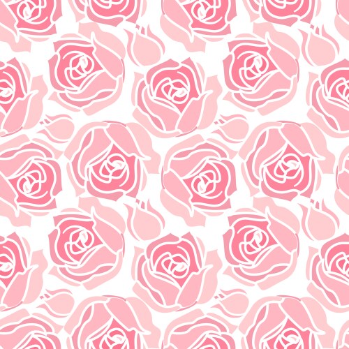 Background with pink roses Royalty Free Vector Image