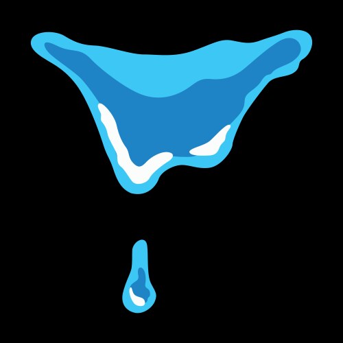 A sprite sheet water trap splash for game Vector Image