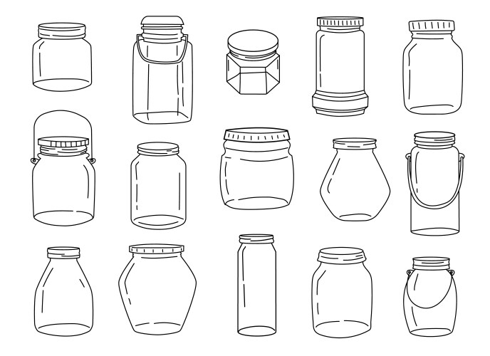 Jar Outline Vector Images (over 36,000)