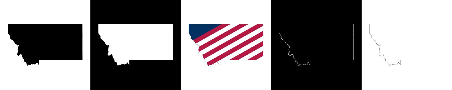 State of Montana Outline Vector Images (over 600)