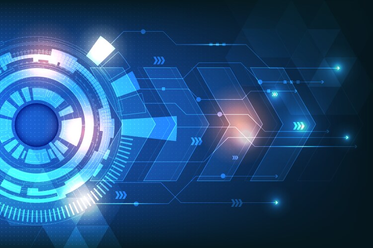 Technology business Royalty Free Vector Image - VectorStock