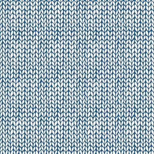 Knitting pattern texture seamless Royalty Free Vector Image