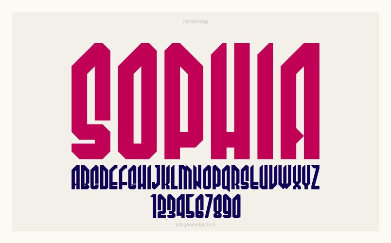 Tall Fonts Bold Vector Images (over 870)