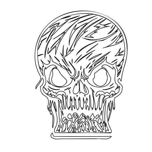 Zombie Outline Vector Images (over 4,400)