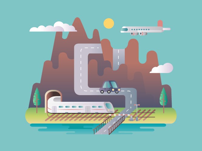 Infrastructure Vector Images (over 57,000)