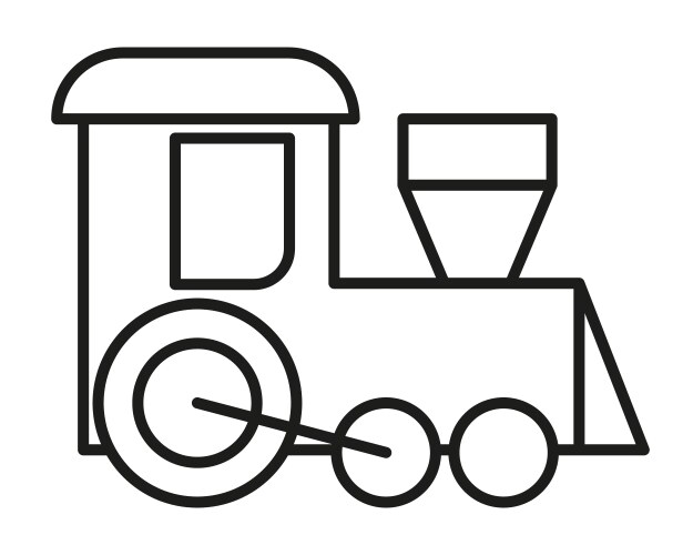 Train Engine Outline Vector Images (over 5,100)