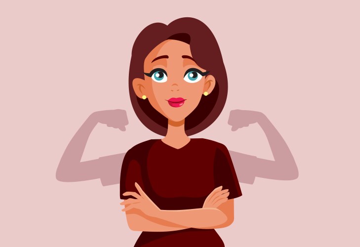 Strong Woman Cartoon Vector Images (over 14,000)