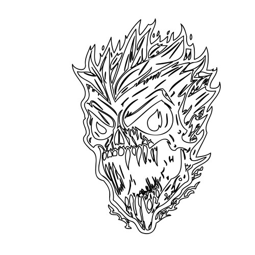Zombie Outline Vector Images (over 4,400)