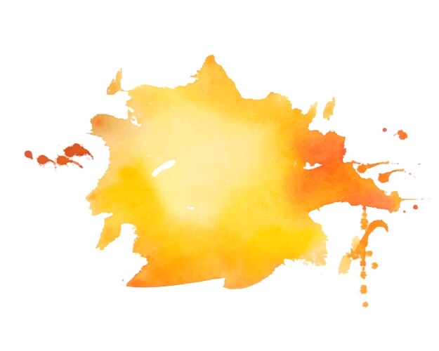 Watercolor banner splatter splashes Royalty Free Vector