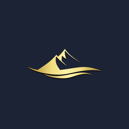 Gold Mountain Logo Vector Images (over 1,700)