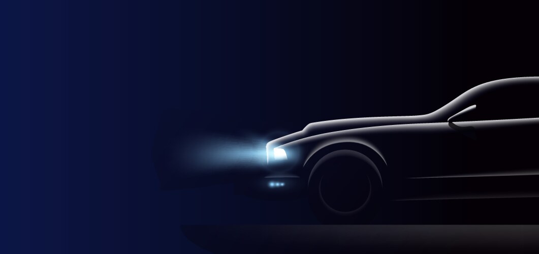 Car visiting card background red Royalty Free Vector Image