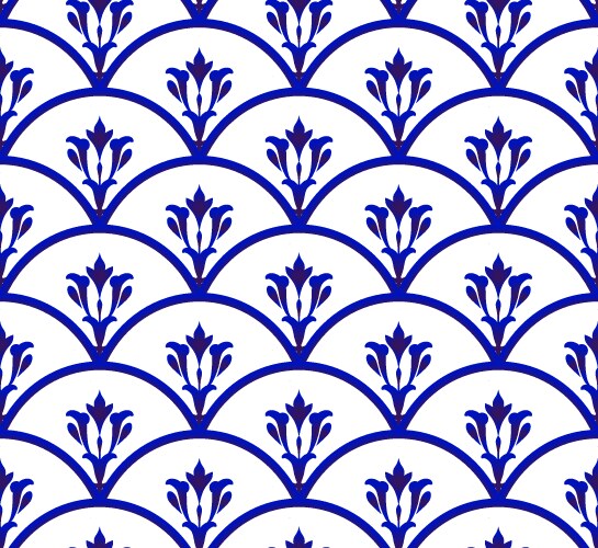 Chinese seamless pattern Royalty Free Vector Image