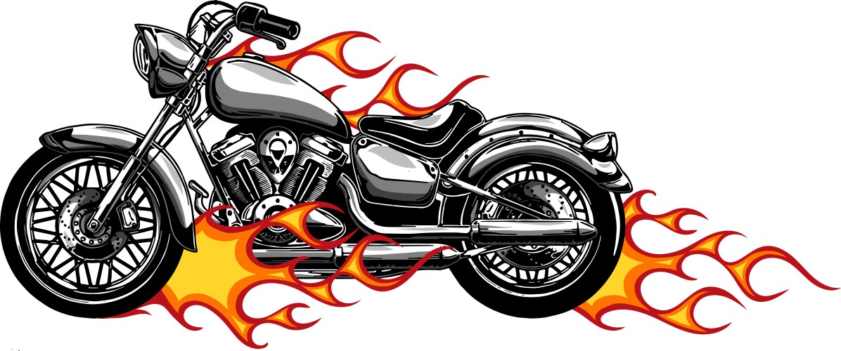 Nature bike Royalty Free Vector Image - VectorStock