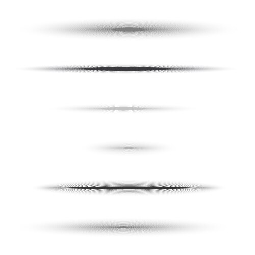 Set of black shadow Royalty Free Vector Image - VectorStock