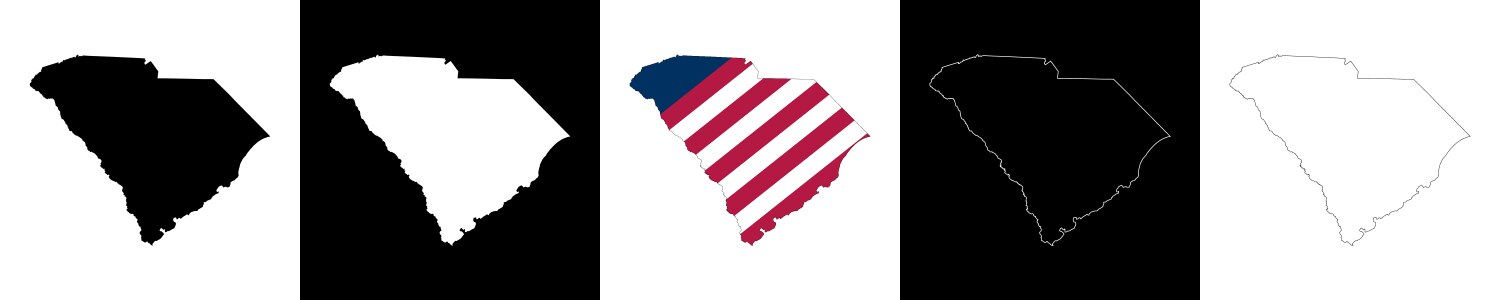 South Carolina State Shape Vector Images (over 320)