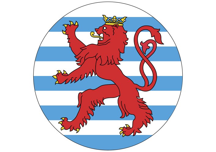 Lithuanian air force insignia Royalty Free Vector Image