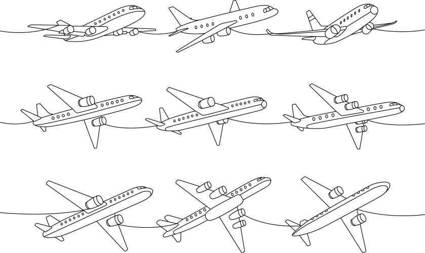 Jet Outline Vector Images (over 20,000)