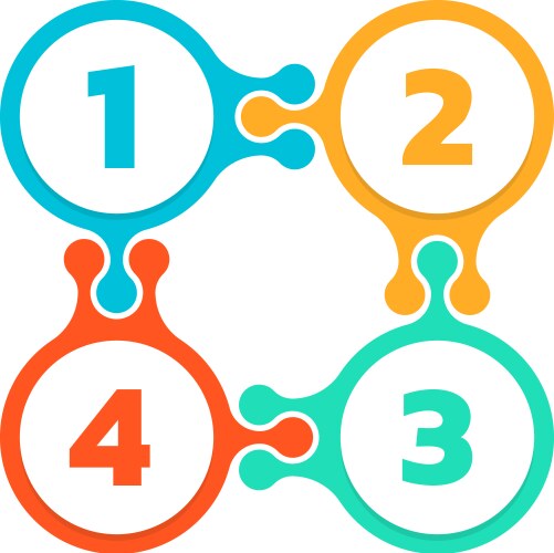 Circular Puzzle Pieces Vector Images (over 200)