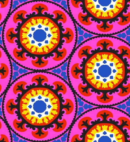 Suzani Patterns Vector Images (over 110)