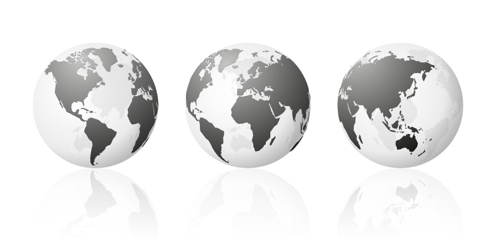 Gray World Map Transparent Vector Images (over 1,500)