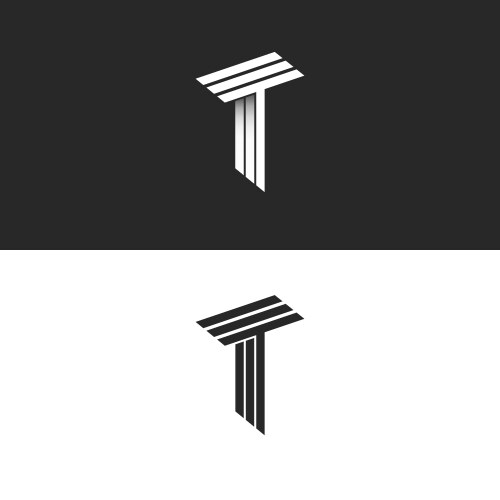 Letter T Monogram Vector Images (over 35,000)
