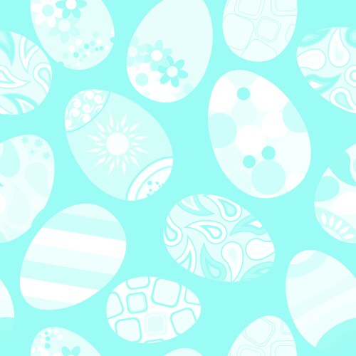 Easter seamless pattern Royalty Free Vector Image