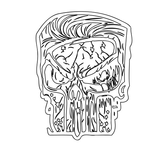 Zombie Outline Vector Images (over 4,400)