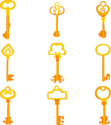 Key Cartoon Vector Images (over 27,000)