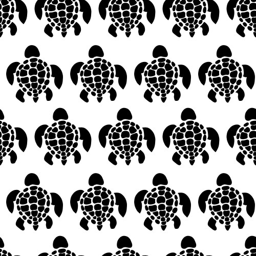 Turtle Seamless Pattern Vector Images (over 3,500)