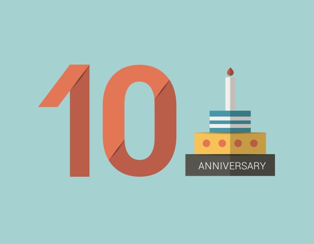 10 Years Vector Images (over 16,000)