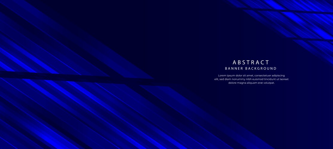 Abstract dark blue gradient overlay background Vector Image