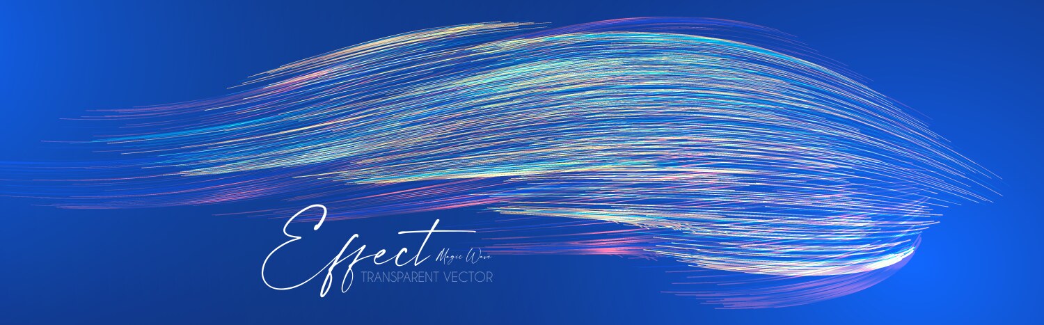 Circle motion striped effect with light abstract Vector Image