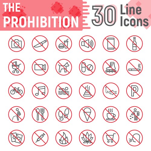 No Recording Prohibition Sign – Royalty-Free Vector | VectorStock