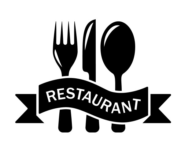 Restaurant symbol Vector Images & Graphics for Commercial Use | VectorStock