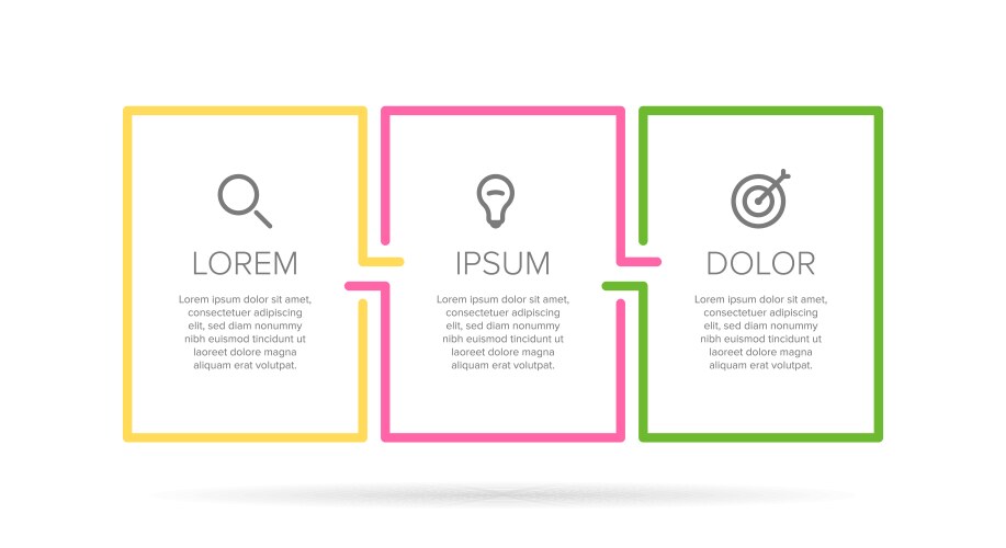 Risk assessment matrix infographic template Vector Image