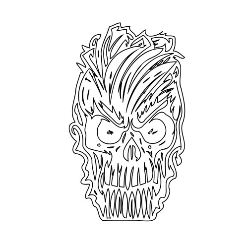 Zombie Outline Vector Images (over 4,400)
