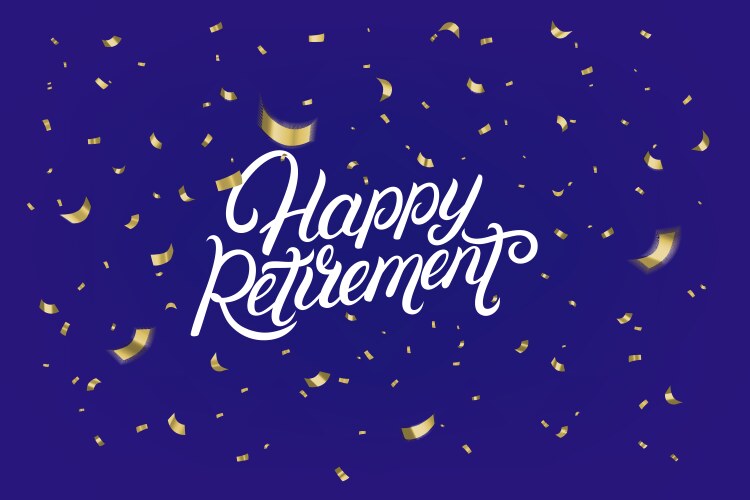 Happy Retirement Banner Vector Images (over 1,500)