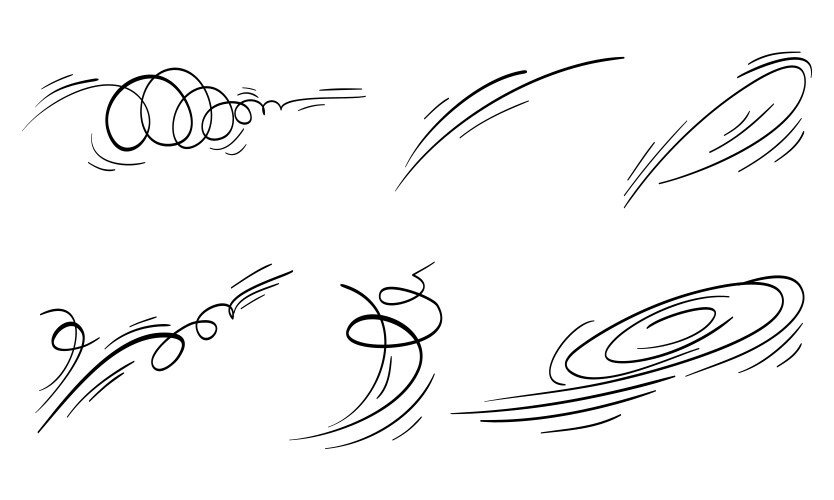 Cartoon Wind Blowing Vector Images (over 3,000)