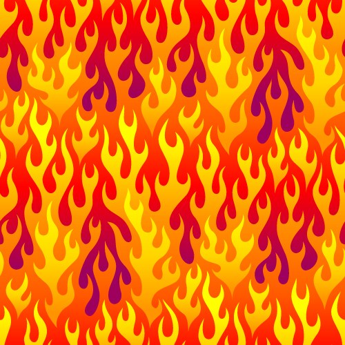 Fire pattern Royalty Free Vector Image - VectorStock