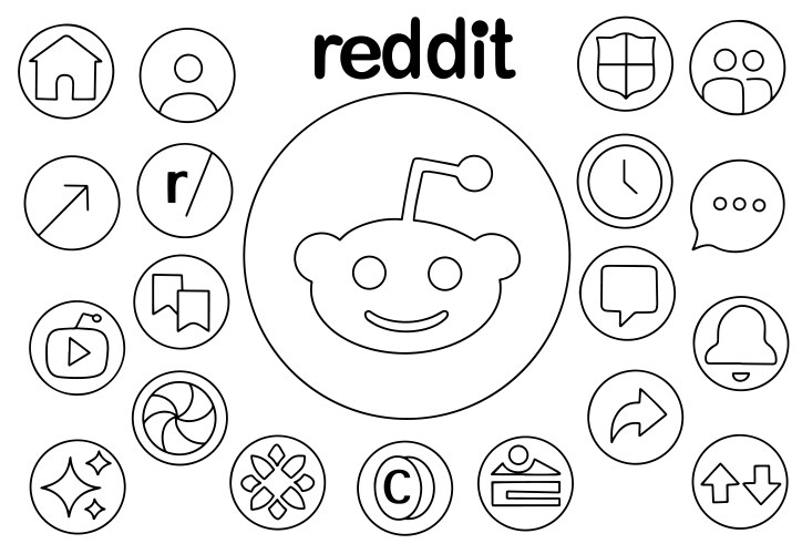 Reddit Vector Images (over 1,600)