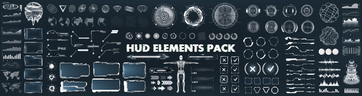 Game Hud Vector Images (over 9,900)