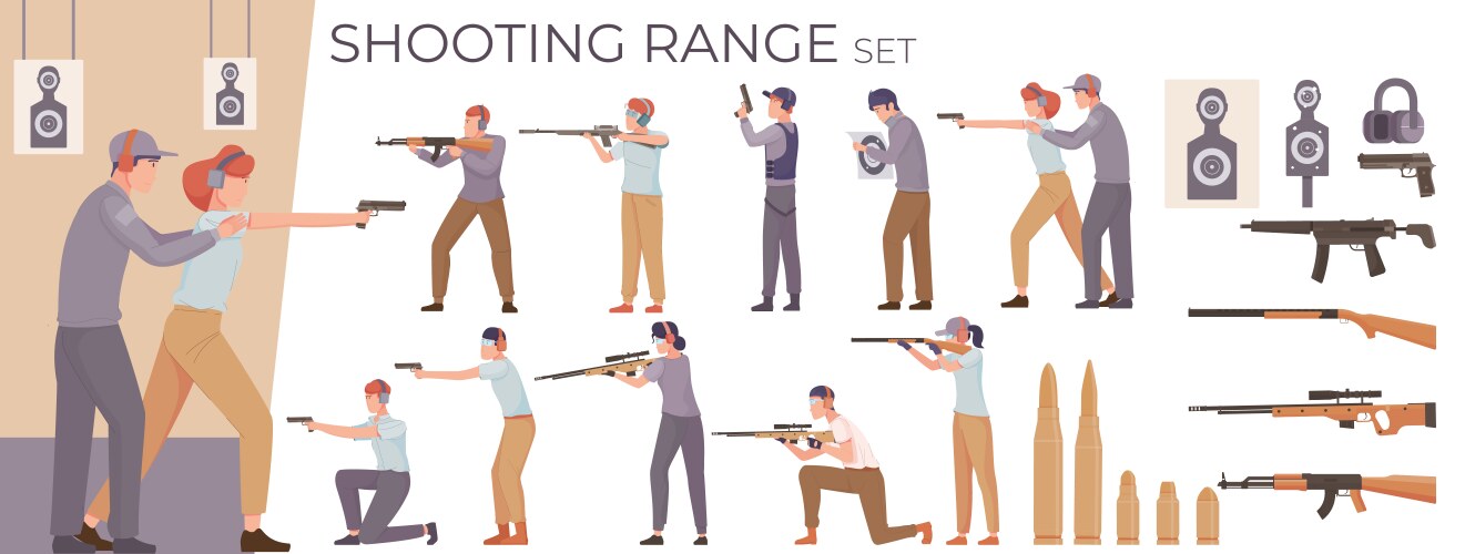 Shooting Range Target Practice Vector Images (over 3,300)